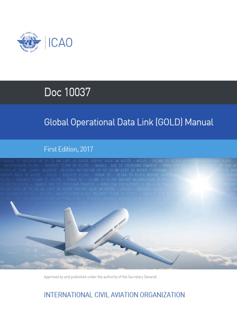 Global Operational Data Link GOLD Manual PDF | PDF | Air Traffic Control | Aviation
