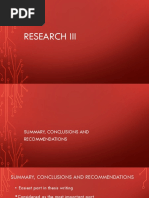 Chapter 5-Summary, Conclusion and Recommendations of Research | PDF ...