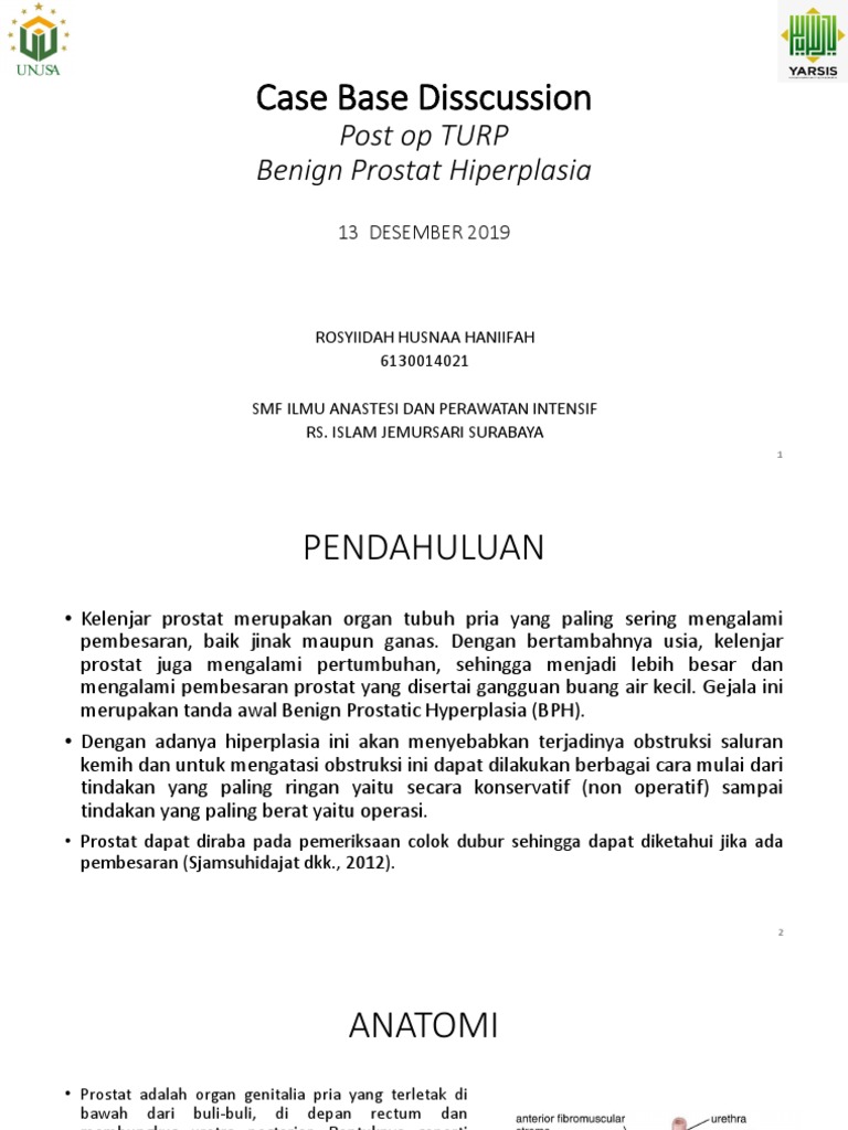Penanganan BPH: TURP dan Komplikasi | PDF