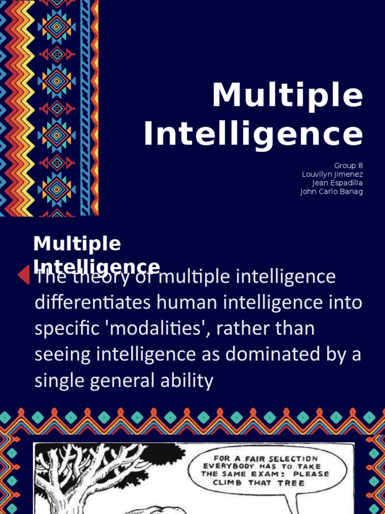 Multiple Intelligence | PDF | Intelligence | Singing
