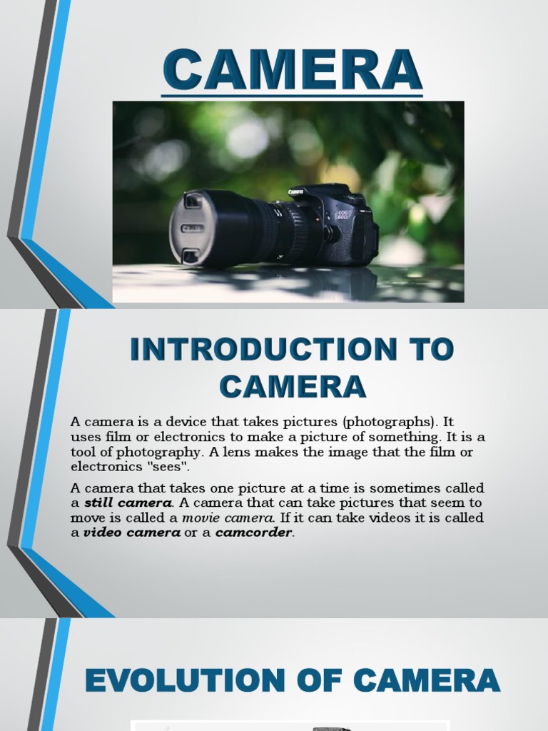 CAMERA | PDF | Camera | Digital Camera