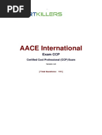 18R-97 - Cost Estimate Classification System - AACE International | PDF