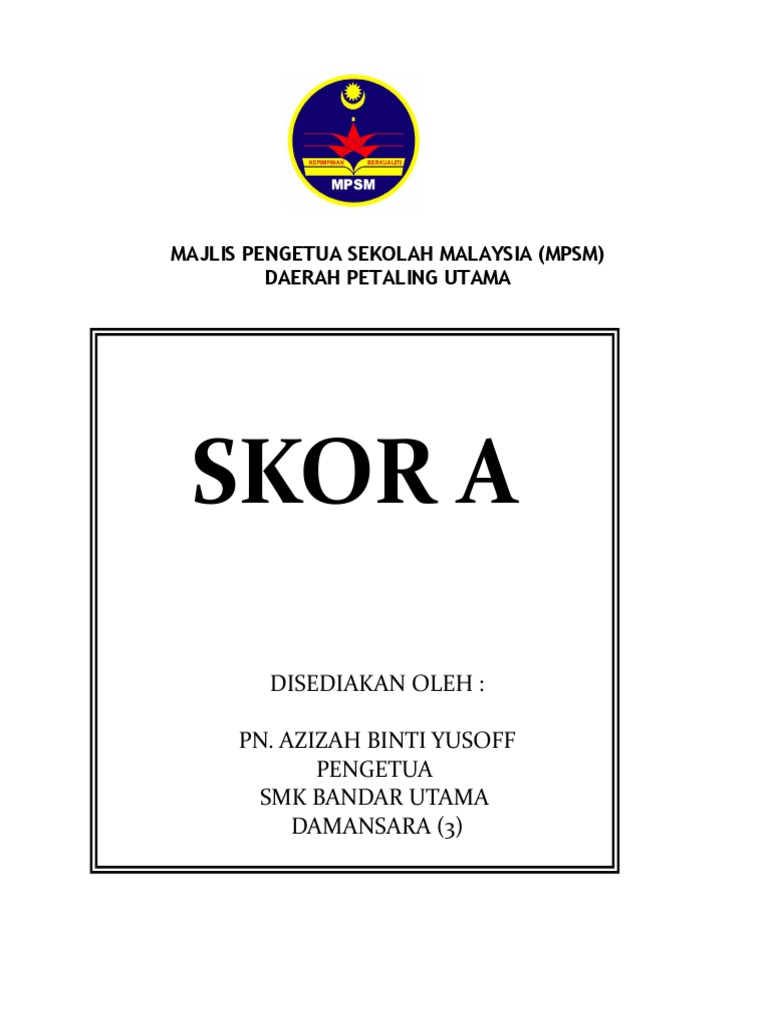 Skor A | PDF