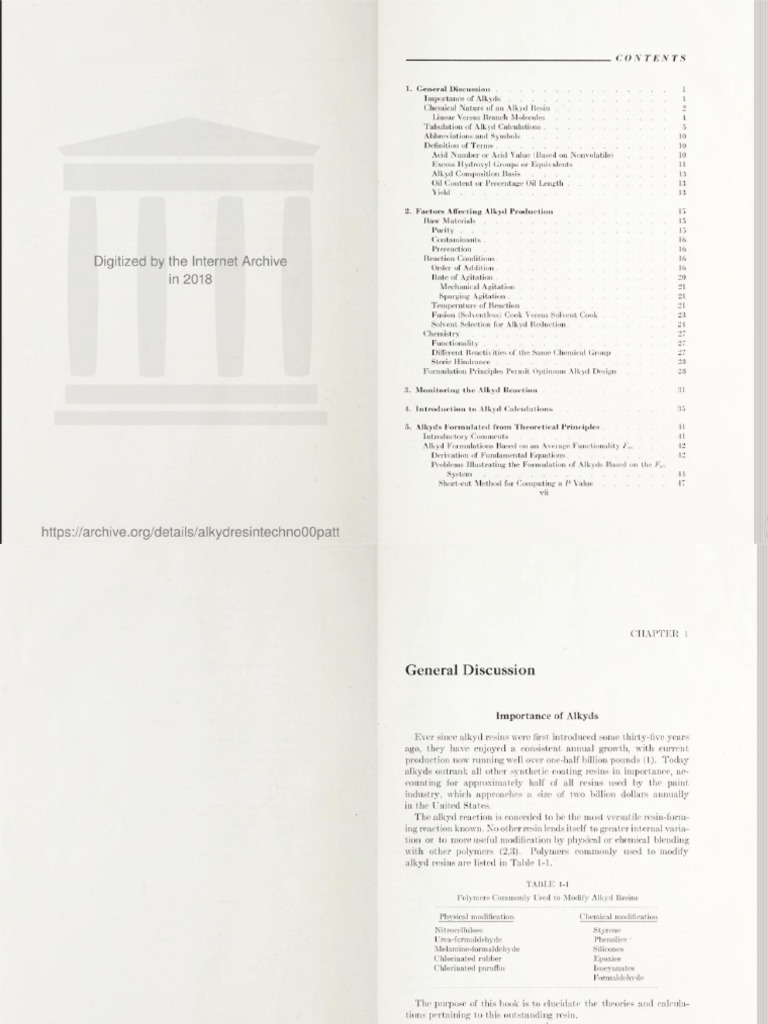 Alkyd Resin Technology PDF | PDF