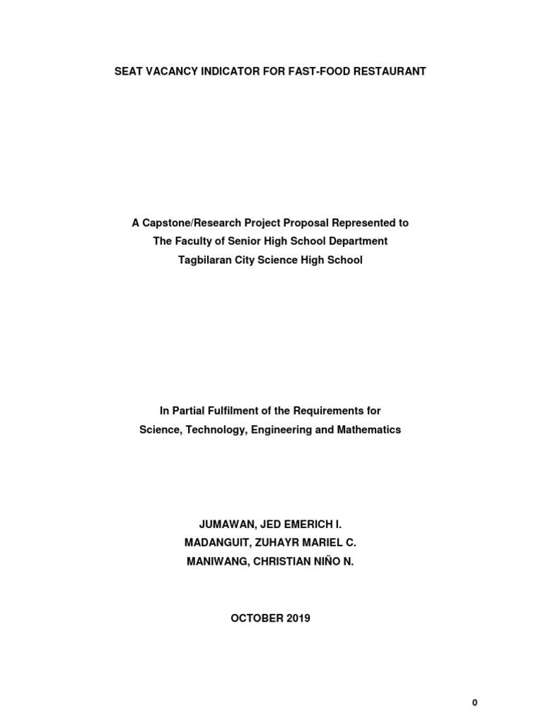 Capstone PROPOSAL Edited4 | PDF | Arduino | Light Emitting Diode