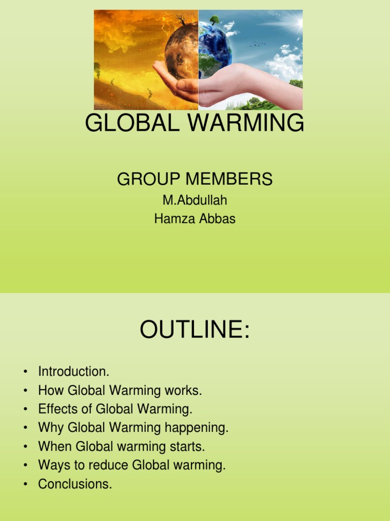 Global Warming | PDF | Global Warming | Energy Development