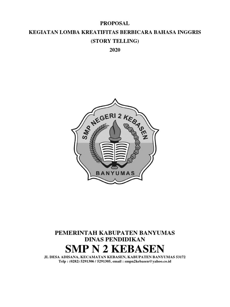 Proposal Lomba Story Telling 2020 | PDF