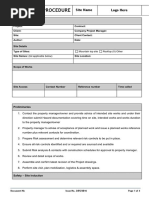 MOP Template | PDF | Technical Support | Reliability Engineering