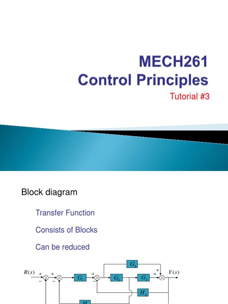 Chapter3 - Block Diagram - Reduction - 01-1 | PDF | Mathematical ...
