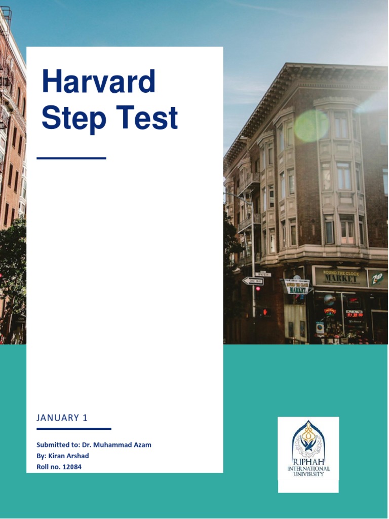 Harvard Step Test | PDF | Heart Rate | Physical Fitness