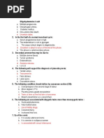 OBG Thesis Topics and Studies Overview | PDF | Childbirth | Preterm Birth