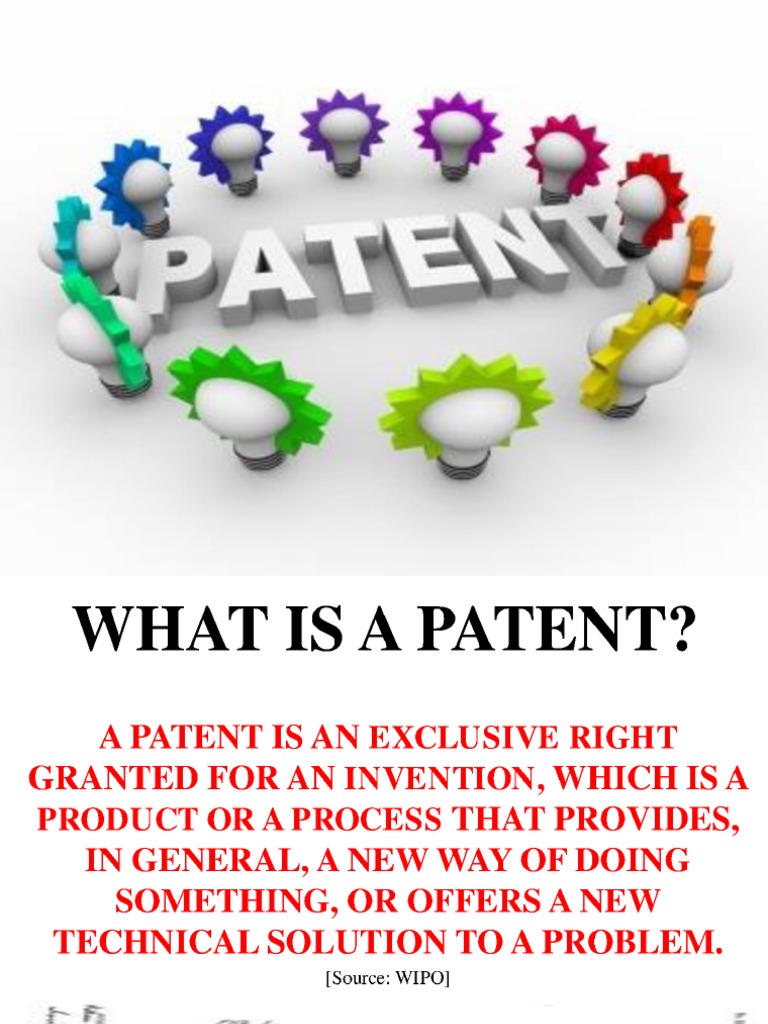 Patent Slides | PDF | Intellectual Property Law | Patent Law