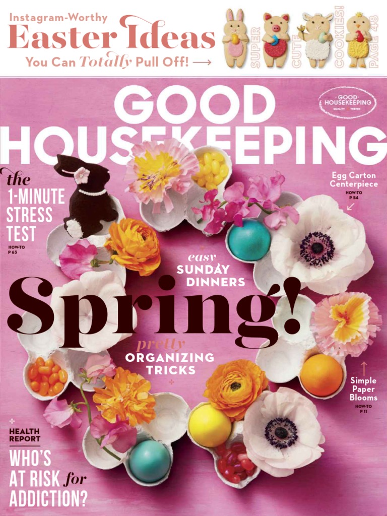 2019-04-01 Good Housekeeping PDF | PDF | Cookware And Bakeware | Sink