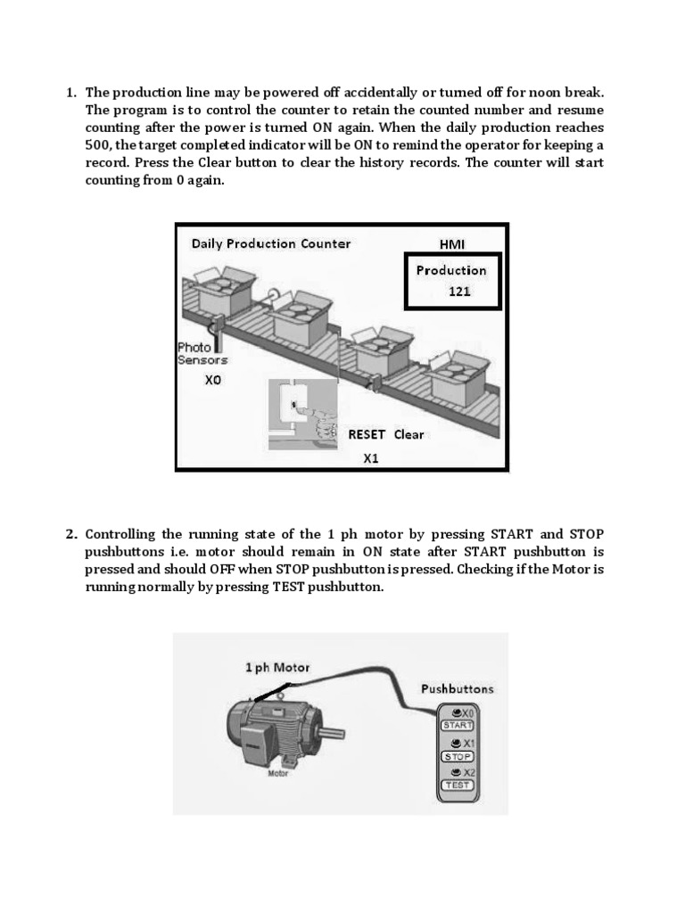 PLC Training Assignment 2 | PDF