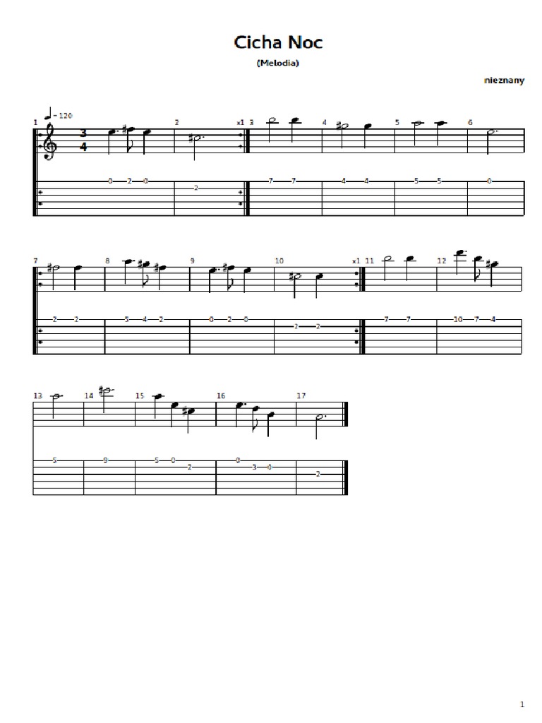 Cicha Noc | PDF