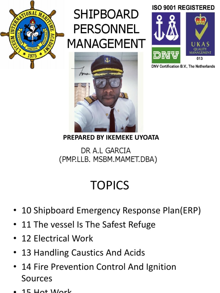 Ship Personnel Management | PDF | Ships | Water Transport