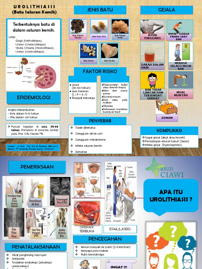 Leaflet UROLITHIASIS | PDF
