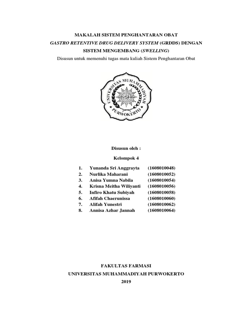 Makalah Spo GRDDS Swelling | PDF
