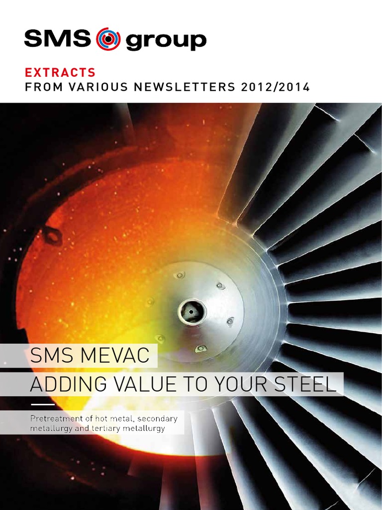 H5-311E Extracts Newsletter SMS Mevac | PDF | Steelmaking | Steel Mill