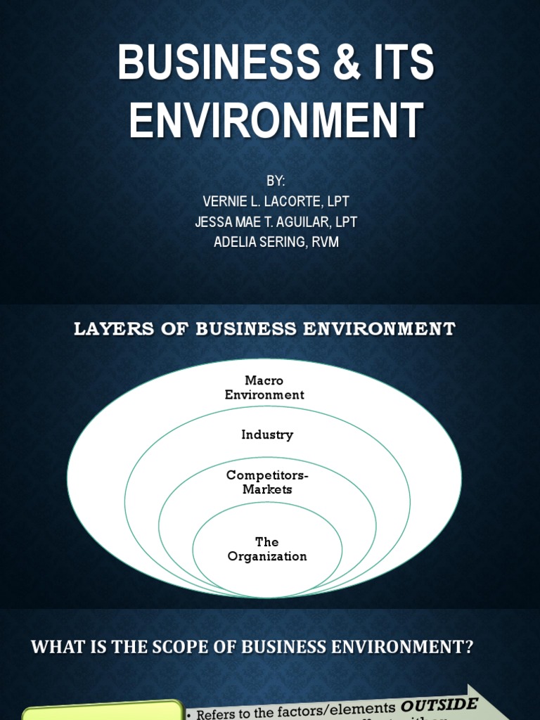 The Business Environment | PDF | Apple Inc. | Business