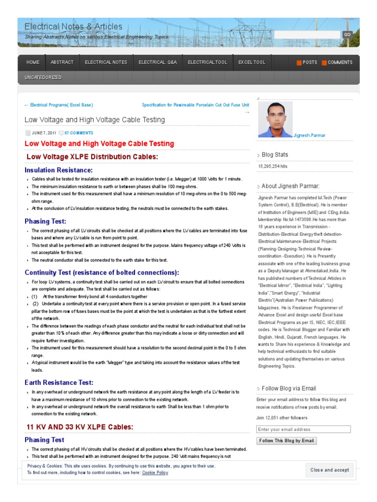 Electricalnotes Wordpress Com 2011 06 07 Low Voltage and High Voltage ...