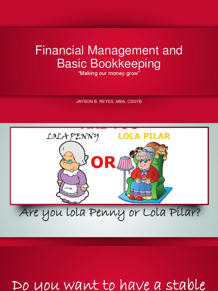 Basic Bookkeeping | PDF | Financial Transaction | Graphics