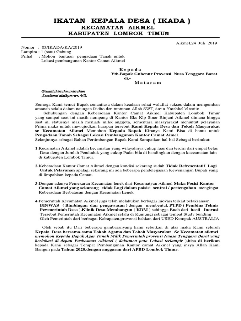 Surat-Surat Desa | PDF