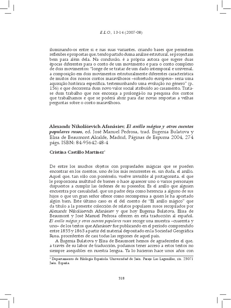 Alexander Afanasiev PDF | PDF | Cuentos | Idiomas