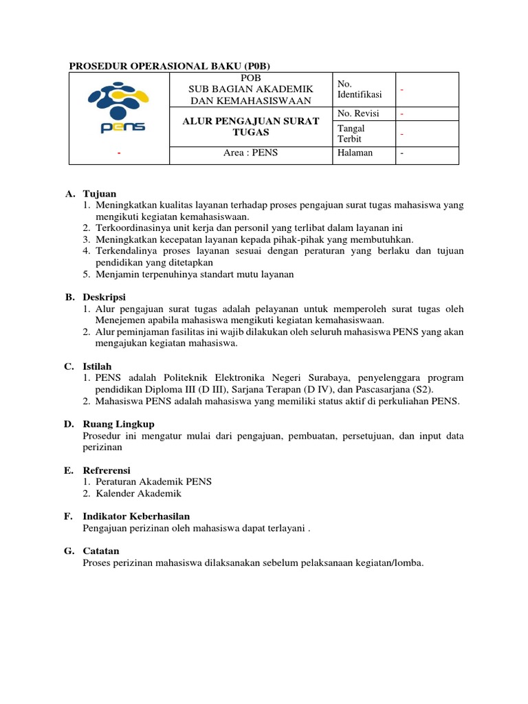 Alur Pengajuan Surat Tugas | PDF Alur Pengajuan Surat Tugas | PDF