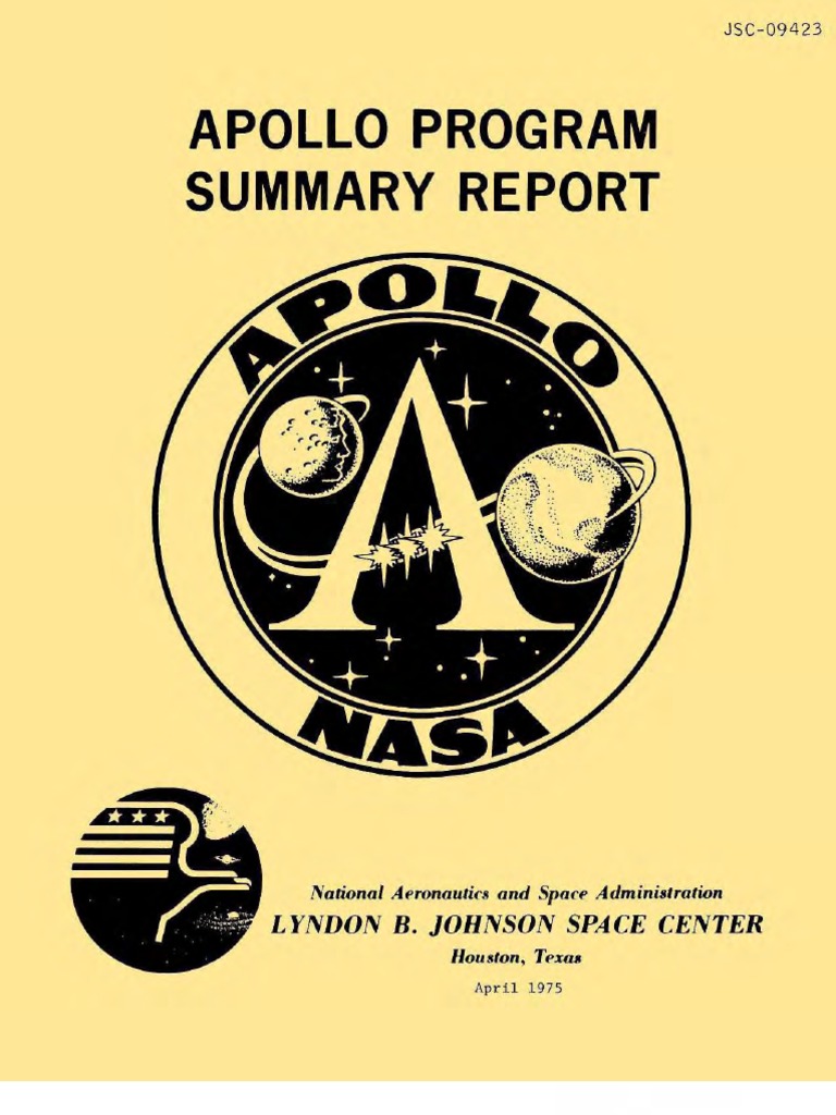 Apollo Program Summary Report | PDF | Apollo (Spacecraft) | Apollo Program