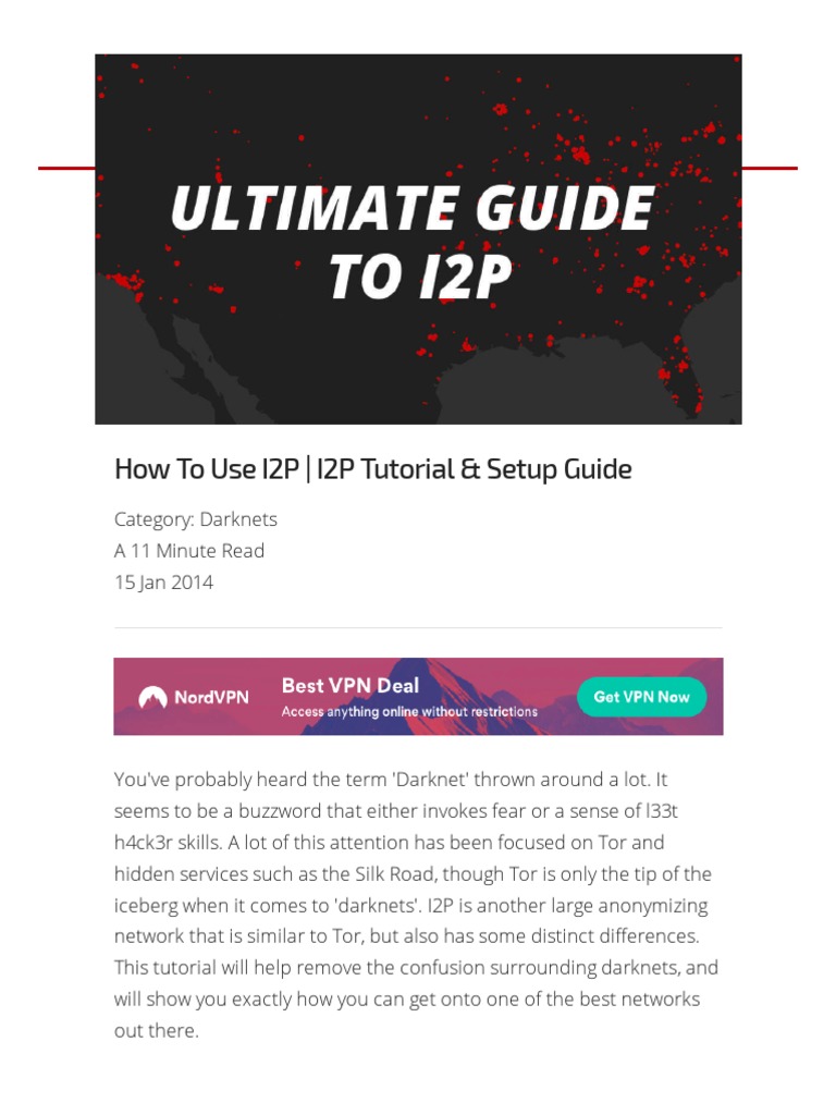 theTinHat - Complete I2P Tutorial and Information Guide | PDF | Tor ...
