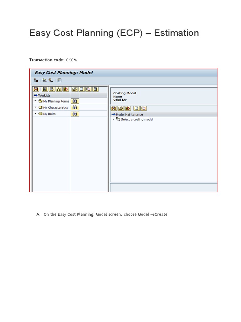Easy Cost Planning | PDF