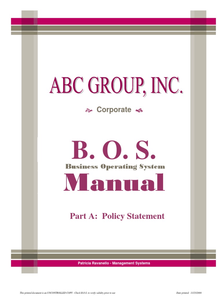 Integrated Policy Statement | PDF | Environmental Policy | Business Process