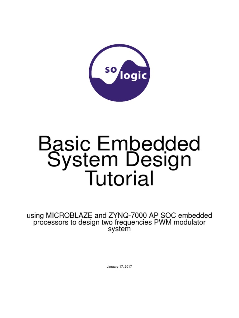 Basic Embedded System Design Tutorial PDF | PDF | Arm Architecture ...