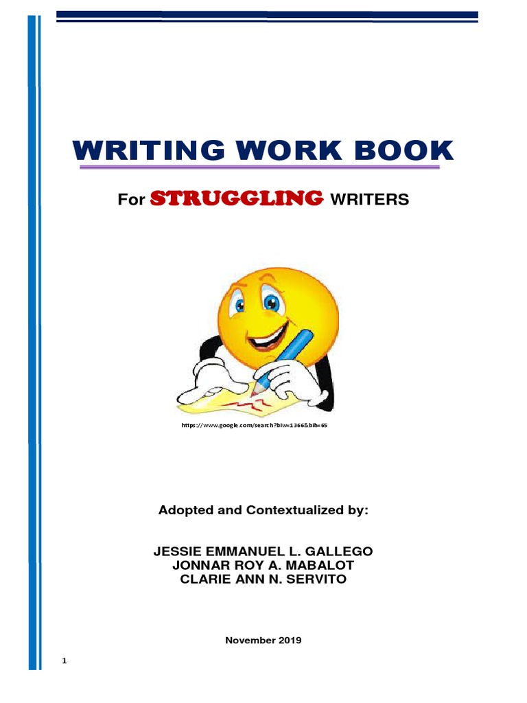 Workbook For Developmental Writing Parts of Speech | PDF | Grammatical ...