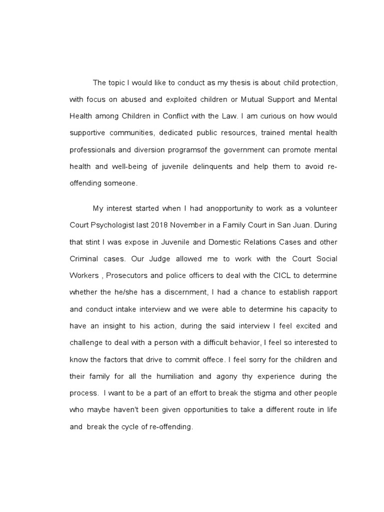 PUP Assignment PDF | PDF | Mental Health | Juvenile Delinquency