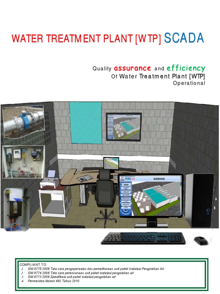 SCADA Presentation | PDF | Water Purification | Scada