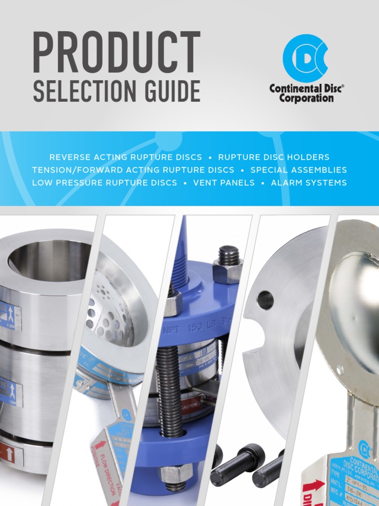 CDC-rupture Disk Product-Selection-Guide-1 | PDF | Materials | Building ...