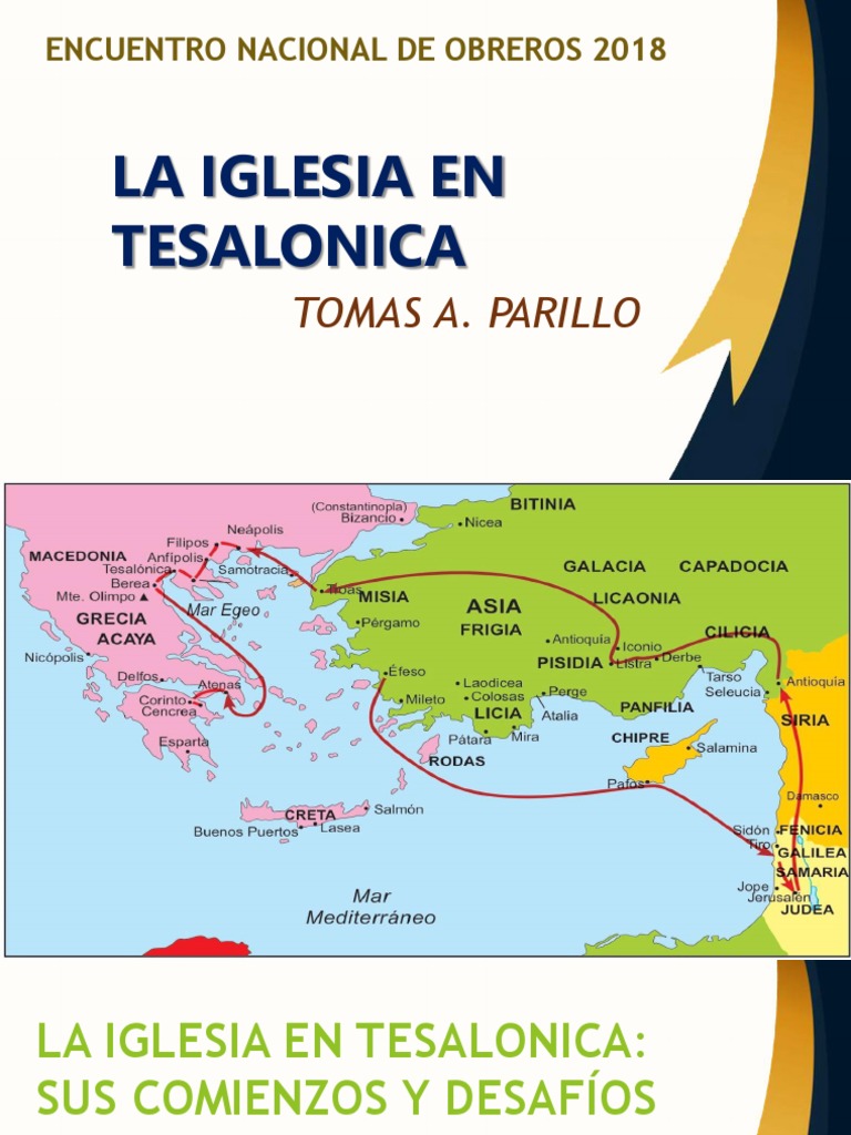 LA IGLESIA DE TESALONICA - TOMAS A. PARILLO | Iglesia Católica | Pablo ...