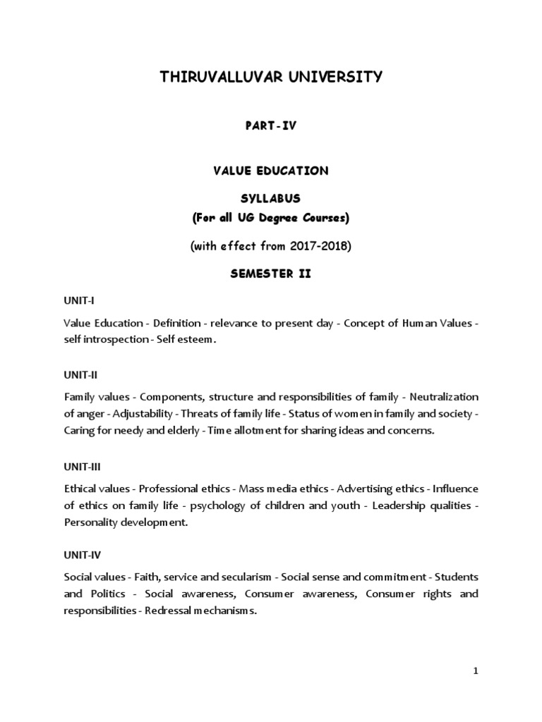 Value Education PDF | PDF | Value (Ethics) | Society