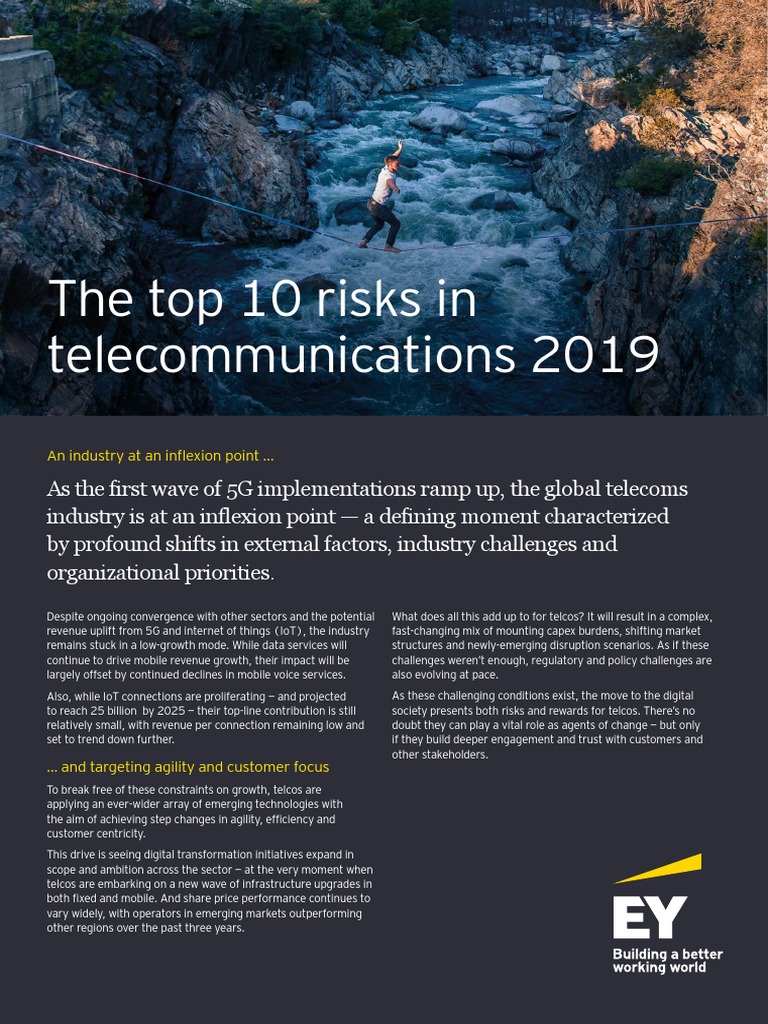 Ey The Top 10 Risks in Telecommunications 2019 | PDF | Internet Of ...