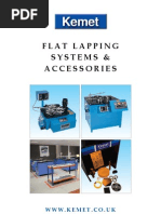 Kemet Flat Lapping and Polishing Catalogue | PDF | Abrasive | Diamond
