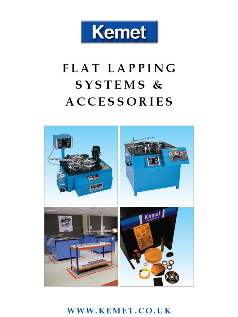 Flat Lapping Brochure 2009 | PDF | Abrasive | Diamond