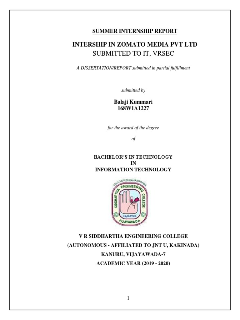 Summer Intern Report PDF | PDF | Web Application | World Wide Web