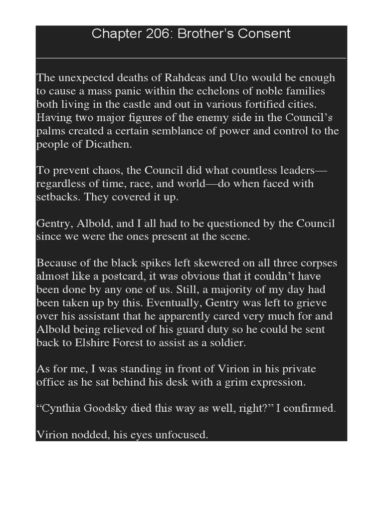 Chapter 206: Aftermath of Deaths | PDF | Archery | Nature