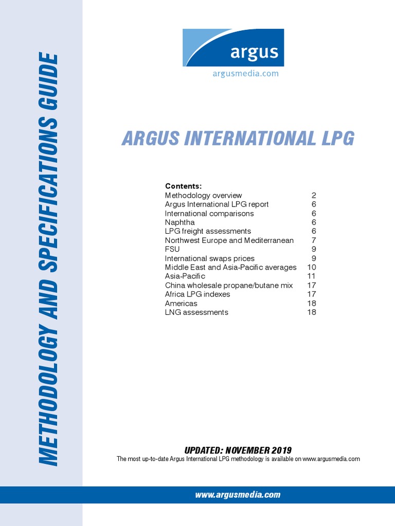 Argus International LPG | PDF | Liquefied Petroleum Gas | Commodity