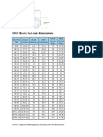 Din 934 | PDF | Nut (Hardware) | Screw
