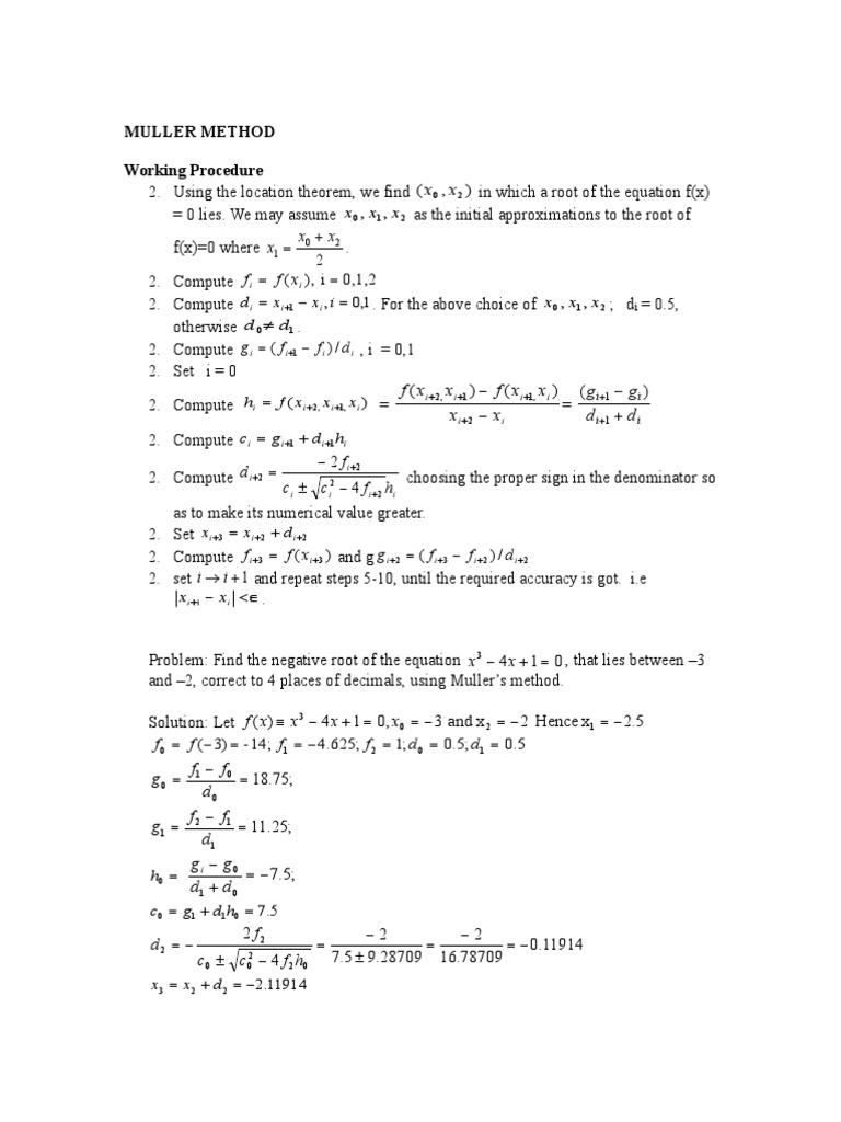 Numeric Method | PDF | Interpolation | Finite Difference