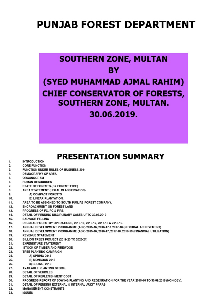 Presentation | PDF | Forestry | Forests