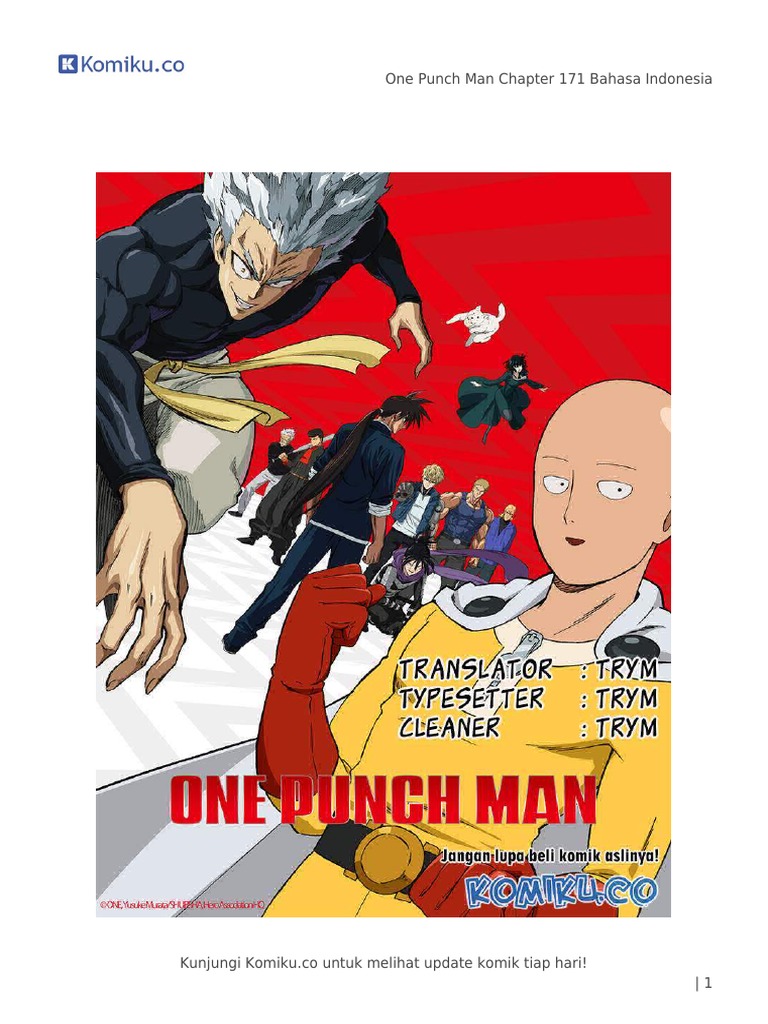 Komiku - Co One Punch Man Chapter 171 | PDF